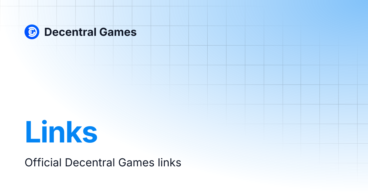 links-decentral-games